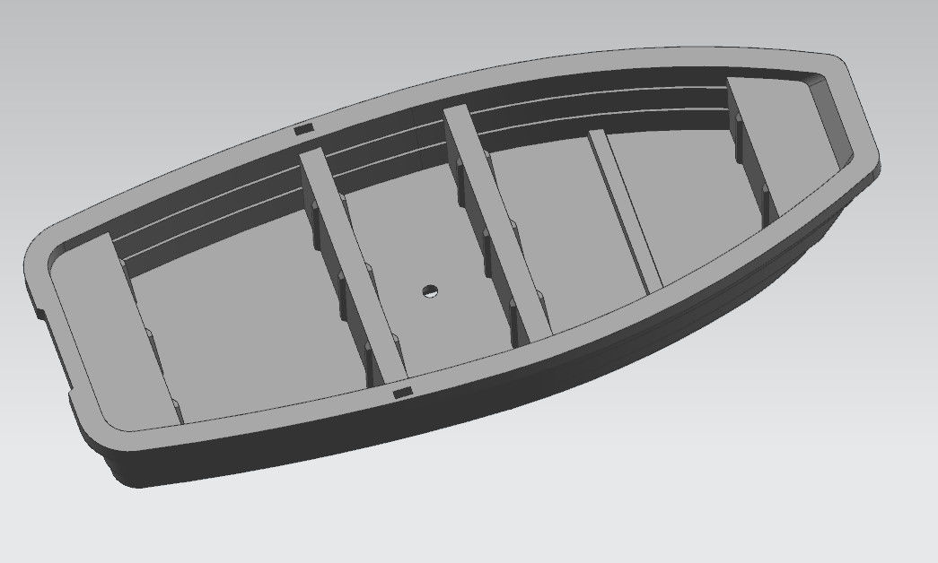 Lightweight Faster Speed Mould Boat Aging Resistance